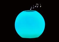 China Waterproof Rechargeable Bluetooth Speaker With Lights Rgb Changing Color for sale