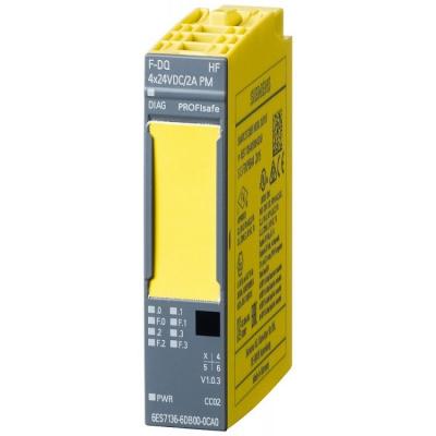 China Siemens 6ES7136-6DB00-0CA0 Electronics Module Digital F Output 4x24V DC 2A for sale