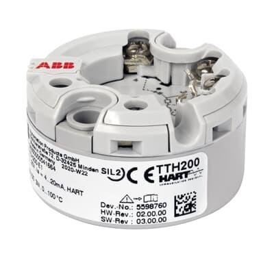 China Head-Mount Temperature Transmitter TTH200 for ABB HART 4-20mA SIL 2 for sale