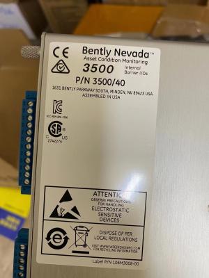 China Bently Nevada 3500/40 135489-04 Proximitor Monitor 4 Channel Vibration for sale
