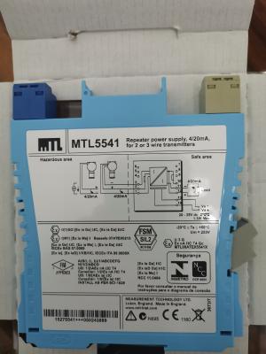 China MTL5541 Repeater Power Supply 4-20mA for 2 or 3 Wire Transmitters 24V for sale
