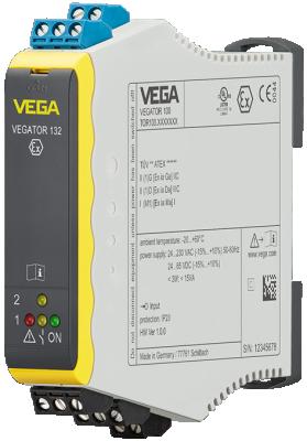 China VEGATOR 132 Double Channel Controller for Conductive Probes Level Detection 2 Relay for sale