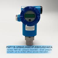 China Cerabar PMP71B Smart Pressure Transmitter 700 bar 0.025% Accuracy Heartbeat Technology for sale