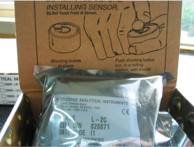 China Teledyne L-2C Oxygen Sensor for General Purpose Trace Oxygen Analysis - Class L-2C USA Made for sale