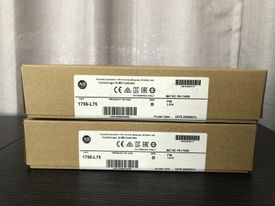 China Allen Bradley ControlLogix 1756-L75 Processor with 32MB Memory and 128K I/O Capacity for sale