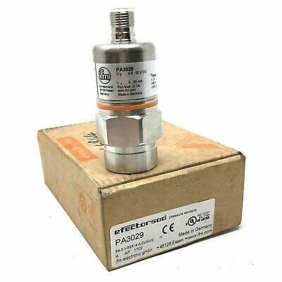 China IFM PA3029 Pressure Transmitter with Ceramic Cell | 4-20 mA Output | Stainless Steel Housing for sale