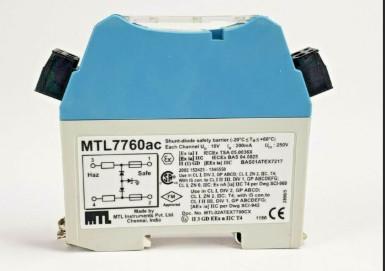 China MTL7760AC 50 mA Safety Barrier for Analogue Inputs with 19Ω Resistance and -20°C to +60°C Range for sale
