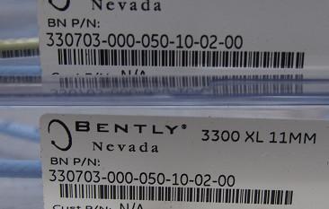 China Bently Nevada 3300 XL 11 mm Proximity Probe 330703-000-050-50-02-00 5m Cable for sale