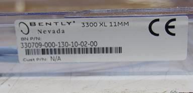China Bently Nevada 3300 XL 11 mm Proximity Probe 330709-000-060-10-02-00 1.0m Cable for sale