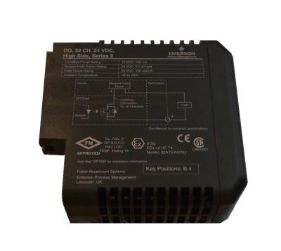 China VE4002S1T2B5 DeltaV 32 Channel Discrete Output Card 24VDC with Standard I/O Termination Block for sale