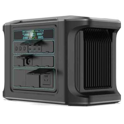 China 2160Wh LiFePO4 Portable Power Station 2200W 230V Fast Charging UPS for sale