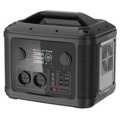 China NOVP-1200W Portable Power Station 1075Wh LiFePO4 Battery 1200W AC Output for sale