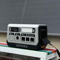 China NOVB2048 Portable Balcony Power Plant 2200W 2048Wh LiFePO4 Solar Storage Station for sale