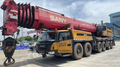 China 2018 SAC4000 350 Ton Sany Truck Crane Truck Mounted Hydraulic Crane for sale