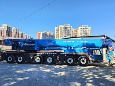 China 2011 Zoomlion QAY200V633 180-Ton Truck Mounted Crane with 61m Boom and Mercedes-Benz Engine for sale