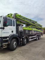 China 2021 Zoomlion 59-Meter Concrete Pump Truck with Shacman Chassis for Heavy Duty Construction for sale