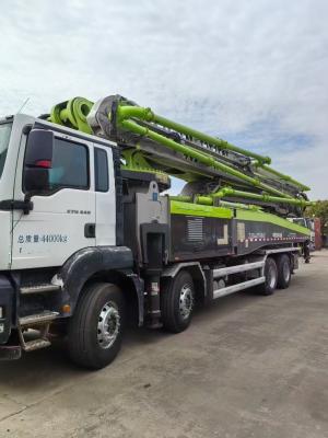 China 2021 Zoomlion 59-Meter Concrete Pump Truck with Shacman Chassis for Heavy Duty Construction for sale