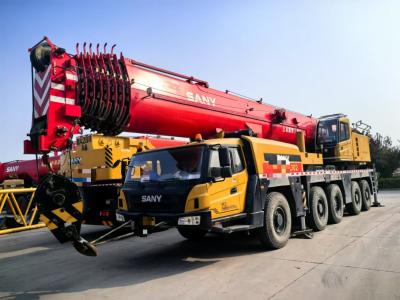 China 2021 SANY 160T Truck Crane 85.5m Main Boom Excellent Condition for sale
