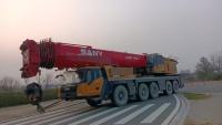 China 2022 Sany SAC300C8-8 Crane 87m Eight-Section Elliptical Main Boom Weichai Engine and National Six Emission Standard for sale
