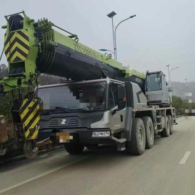 China Zoomlion ZTC100V6-1 Crane 60.5m Jib Length and 300kW Engine Rated Power for 2023.3 Production Year for sale