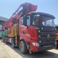 China Sany SYM5552THB 62-Meter Concrete Pump Truck with 180 m³/Hour Output and 385kW Engine for sale