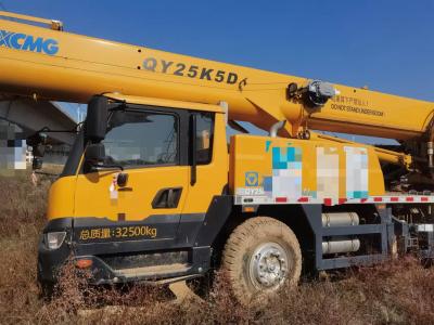 China 2021 XCMG QY25K5C 25t Used Truck Crane with 6.8t Counterweight and 3540 Running Time for sale