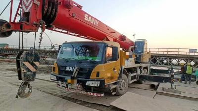 China Sany STC250C5-2 25t Used Truck Crane 8m Jib Length for 2021 Production Year 2021.7 for sale
