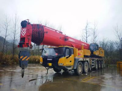 China Yuchai/Weichai Engine 2024 Sany Used Truck Crane STC1600C8-8 with 57 tons Counterweight for sale
