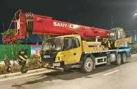 China 2020 Used Sany Truck Crane STC250C5-1 8m Jib Length Weichai Engine Great Condition for sale