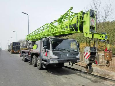 China 2022 Used Zoomlion ZTC500H Truck Crane with 44.5m Main Boom for sale