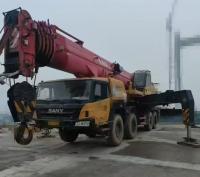 China 2018 Used Sany STC1000 Truck Crane with 18m Jib Length and 35tons Counterweight for sale