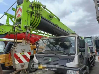 China 2020 Used Zoomlion ZTC251V552 25t Truck Crane with 6.5 tons Counterweight and V Emission Standard for sale