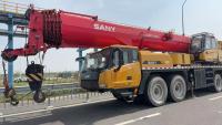 China 2023.2 Production Year Sany STC800C6-8 80t Used Truck Crane with 25.5 tons Counterweight for sale