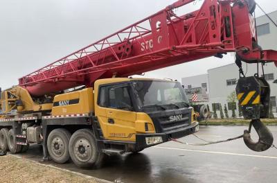 China 80t Used Truck Crane Sany STC800C6-8 with 25.5 tons Counterweight and 275kW Engine Rated Power for sale