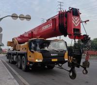 China 2023 Sany STC800C5-8 Used Truck Crane 80t with Yuchai Engine and 17.5m Jib Length for sale