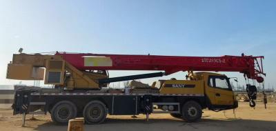 China 2022 Sany Used Cranes STC250C5-2 Truck Crane 25 Tons Lifting Capacity 6.4 Tons Counterweight And 43.5 Meters Boom Length Weichai for sale