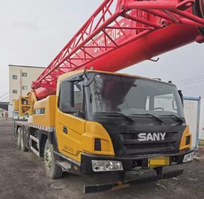 China 2022 Sany Used Crane STC250E5-1 Truck Crane 25T Lifting Capacity 6.4T Counterweight 41M Boom Length Yuchai Engine  Mobile Crane Manufacturer for sale