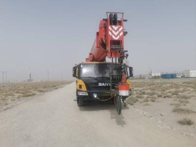 China 2023 Sany Used Crane STC800E5 Main Boom 66m Jib 18.5m Counterweight 16t Running Time 2793h Mileage 11,311km Very Good Working Condition for sale