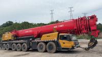 China 2022 Sany SAC6500T Crane with 163 Tons Counterweight 90m Main Boom 63m Jib and 2.5X2.5 Road Base Plate for sale