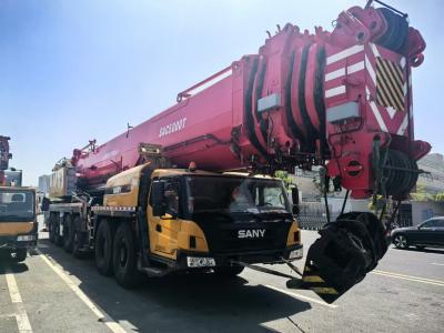 China 2019 Sany SAC4500 Second-Hand Crane with 93m Main Boom and 42m Jib 143t Counterweight 1914h Running Time 18624km Mileage for sale