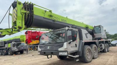 China 2023 Zoomlion ZTC1000V Second-Hand Crane Main Arm 51m Jib 18.5m Counterweight 22.5T Running Time 2041h Mileage 19575km for sale