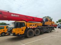 China 2021 Sany STC800E5 Used Crane 50m Main Arm 17.5m Jib Length 80t Capacity 20t Counterweight in Excellent Working Condition for sale