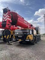 China 2021 Sany SAC1300T2 Used Crane 75m Main Boom 18.5m Jib 54.5t Counterweight Excellent Working Condition for sale