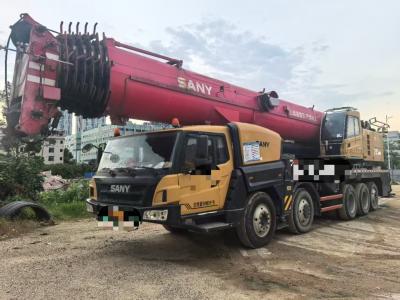 China 2019 Sany Used Crane STC1100 With Main Boom Of 73 Meters, Jib Of 18 Meters, Counterweight Of 42 Tons And Excellent Working Condition. for sale