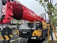 China 2023 Sany Used Crane SAC1600C8 Main Arm 85.5 Meters, Auxiliary Arm 18 Meters, Counterweight 60 Tons, Excellent Working Condition. for sale