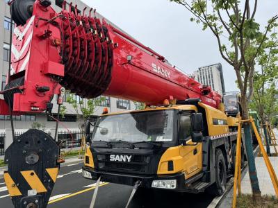 China 2023 Sany Used Crane SAC1600C8 Main Arm 85.5 Meters, Auxiliary Arm 18 Meters, Counterweight 60 Tons, Excellent Working Condition. for sale