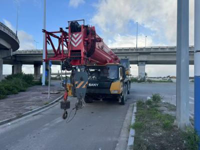 China 2024 Sany Used Crane STC800T6 With A 58-Meter Boom, 18-Meter Jib, And 20-Ton Counterweight. Excellent Working Condition. for sale