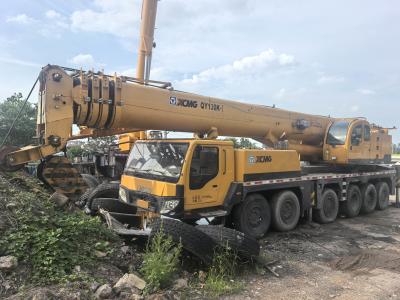 China 2013 XCMG Used Crane, The XCT100, Has A 64-Meter Boom, An 18-Meter Jib, A 31-Ton Counterweight, 3540 Hours Of Operation, And 26,369 Km Of Mileage. It'S In Excellent Working Condition. for sale