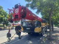 China 2023 Sany Used STC800T6 Crane With A 58m Main Boom, 18m Jib, And 20-Ton Counterweight. Excellent Working Condition. for sale