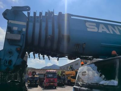 China 2019 Sany Used Crane SAC3000 Main Boom: 80 Meters Jib: 42 Meters Counterweight: 100 Tons Excellent Working Condition. for sale